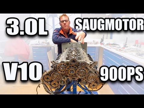 Team FNT - F1 TOYOTA 3.0L V10 naturally aspirated engine with 900HP 😱! Detailed technology