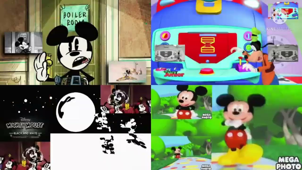 Mickey Mouse Sparta Remix Quadparison 1 - YouTube