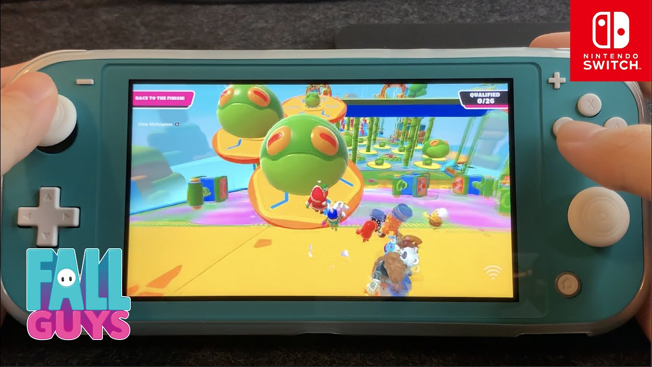 Fall Guys on Nintendo Switch Lite #2 - YouTube