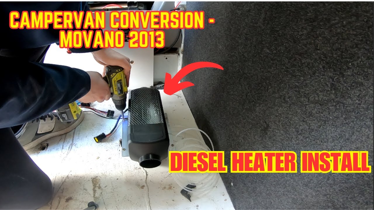 Diesel Heater Install - Van Camper DIY Conversion | Ep4 - YouTube