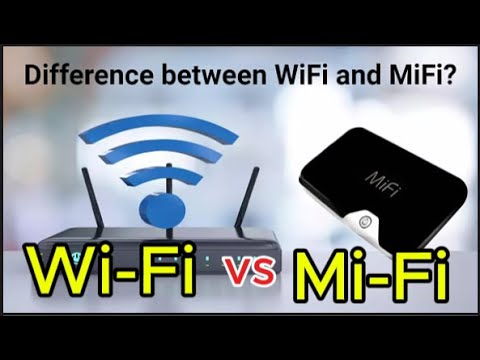 What is the difference between Mi-Fi and Wi-Fi?, Is MiFi better than Wi-Fi? - YouTube