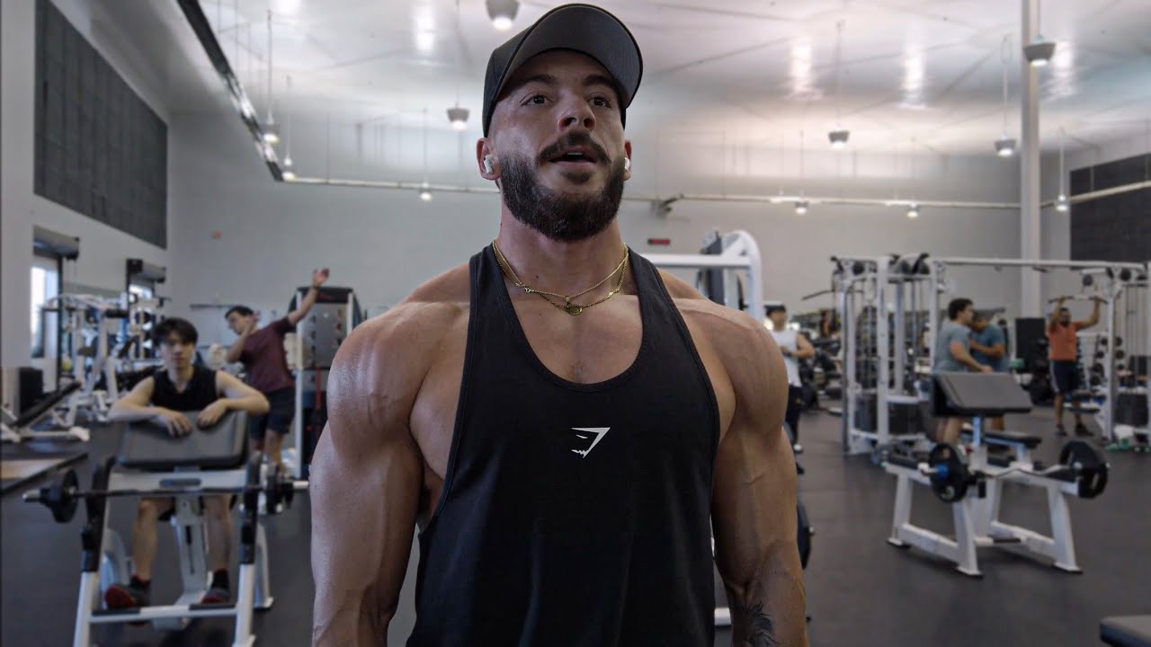 Natural Olympia Bulk Day 49 - Delts - YouTube