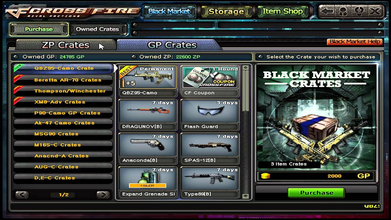 [CF] AWM Red Dragon Crates - YouTube