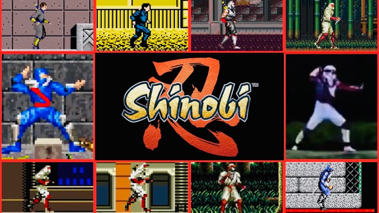 Shinobi Games Evolution 1987-2011|Arcade|SMD|GENESIS|GAME GEAR|SEGA|GBA ...