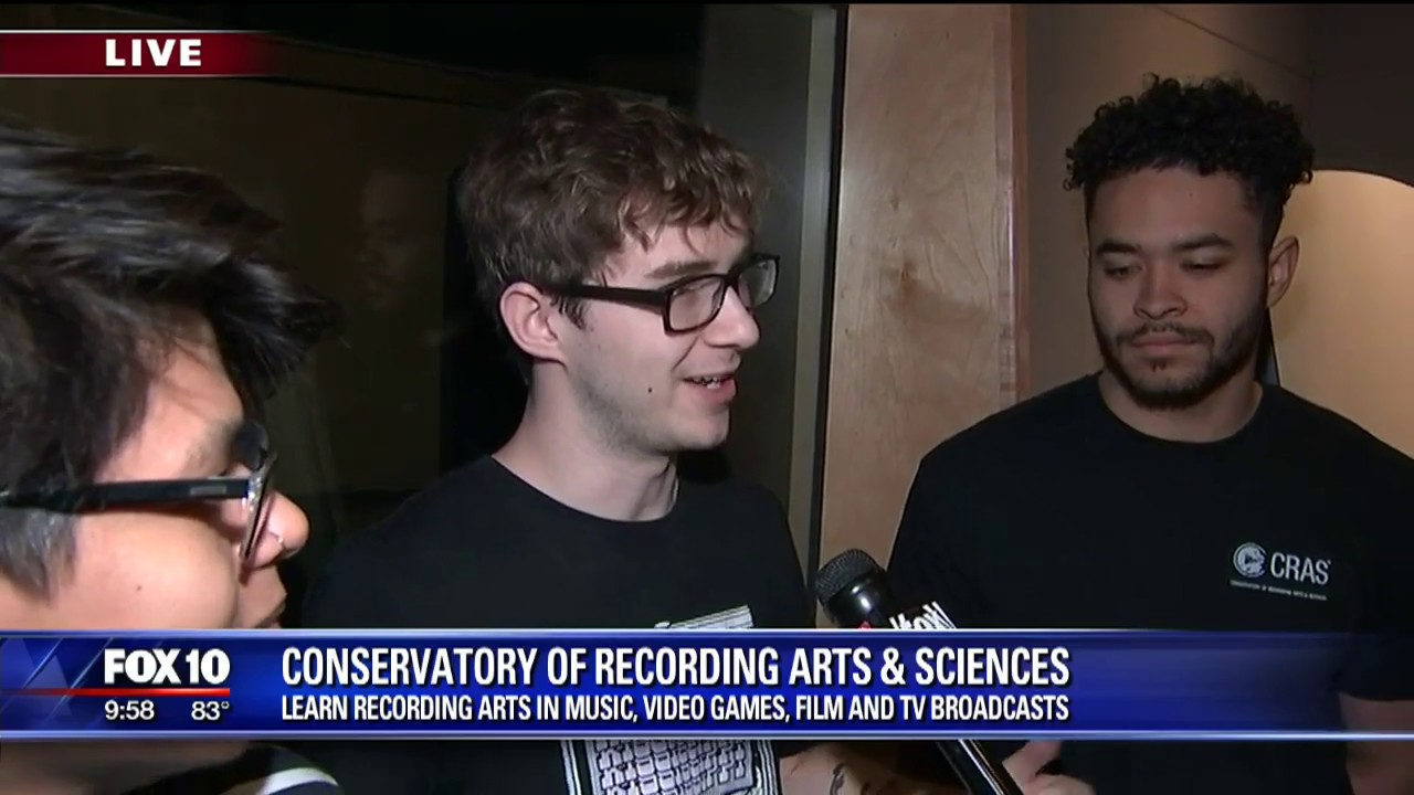 Cory's Corner: Conservatory of Recording Arts & Sciences - YouTube