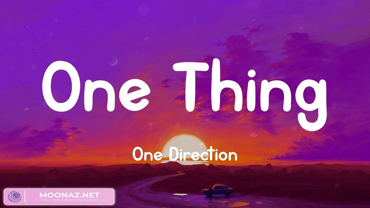 One Direction - One Thing (Lyrics Mix) Love You Like A Love Song ...