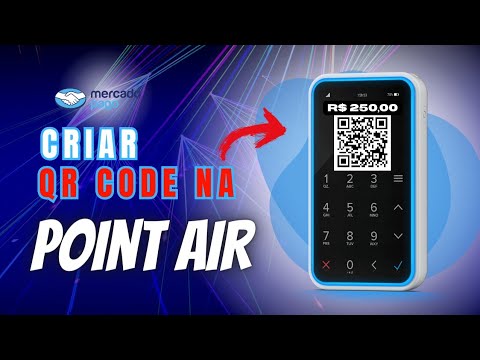 POINT AIR - Como Criar QR CODE PIX na Tela da Maquina de Cartão Point ...