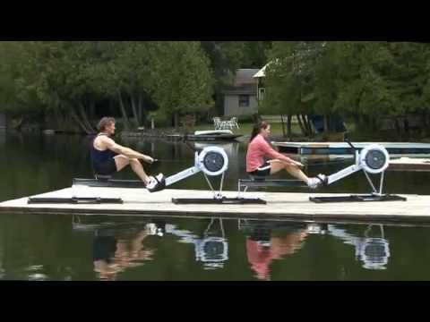 How to Row Using Concept2 Slides - YouTube