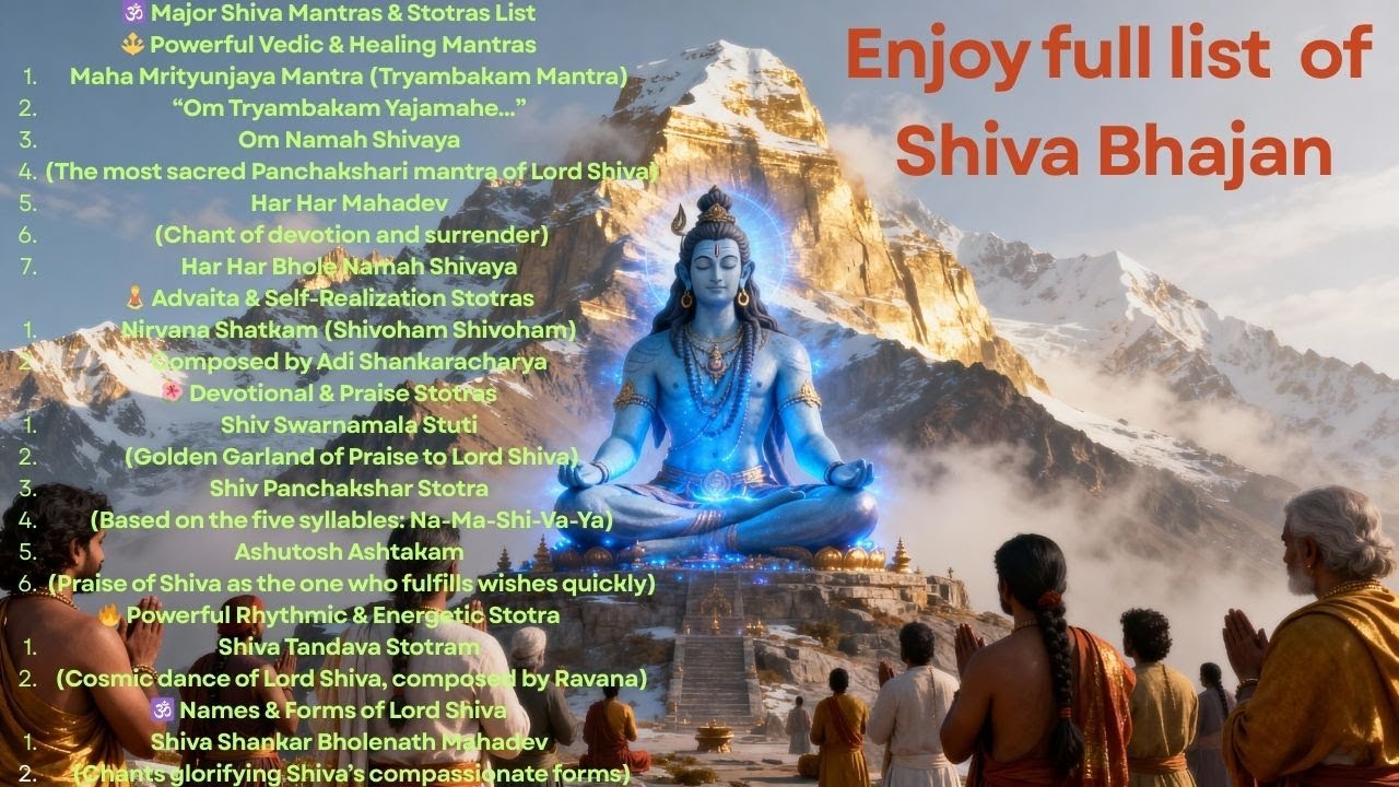 Ultimate Shiva Mantra Collection | Healing • Meditation • Devotion ...