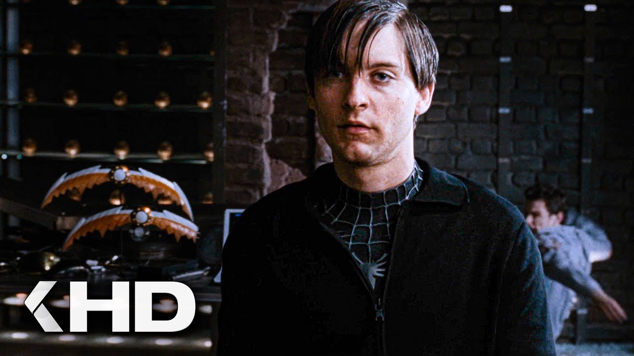 Evil Peter Parker Vs. Harry Osborn Fight Scene - Spider-man 3 (2007