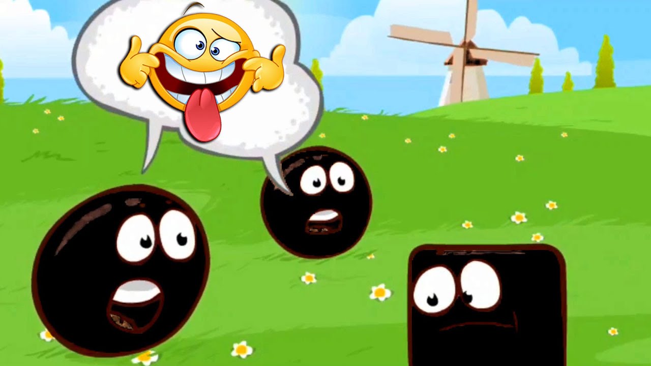Red Ball 4 - BLACK BALL "Funny Gameplay" in Volume 1 & Boss Fight - YouTube