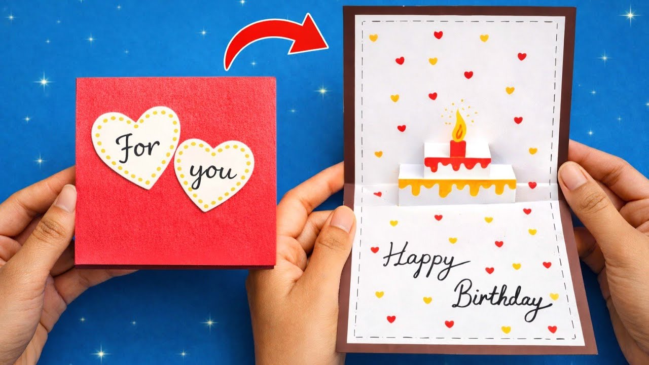 Happy birthday Card Making For Boyfriend| Handmade Birthday Gift for ...