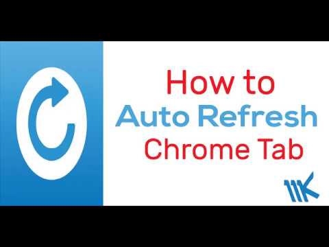 how to auto refresh chrome tab 2018 - YouTube