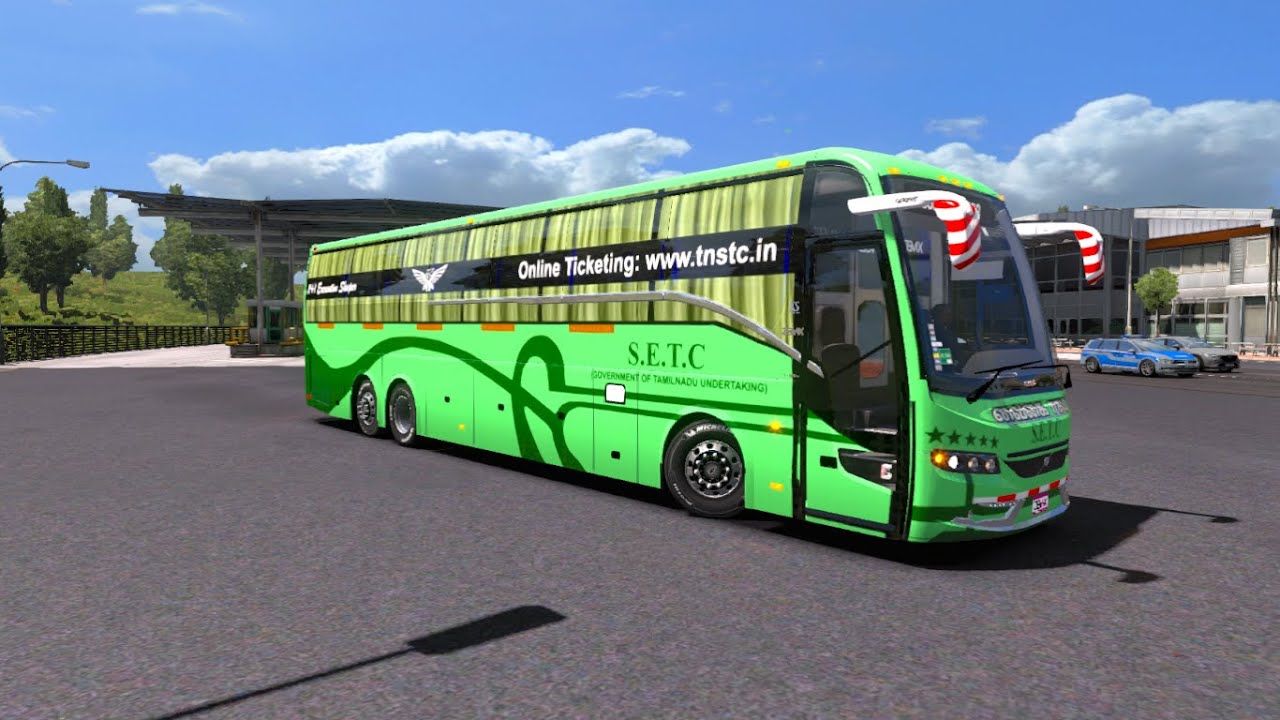 SETC multiaxle ride in Misty morning-Volvo Grand 9700 - YouTube