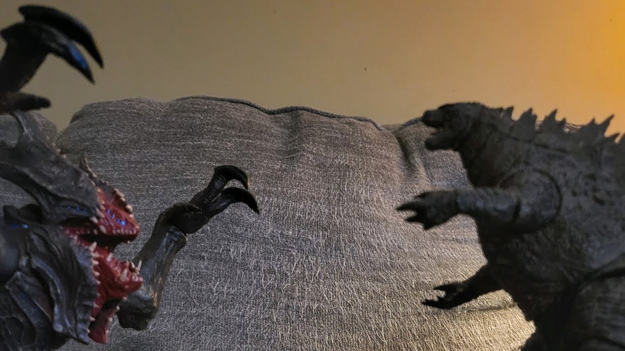 godzilla stop motion series|ep 1.godzilla v.s rajin(100 sub special ...