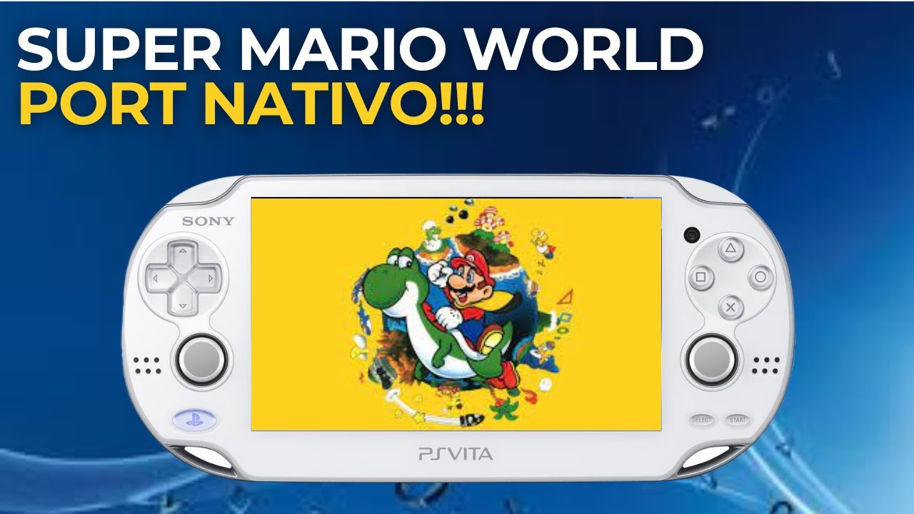 Port Native Super Mario World - PS Vita - YouTube