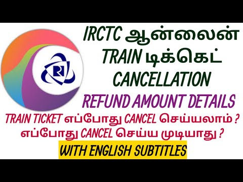Train ticket cancellation refund details | Online ticket cancellation ...