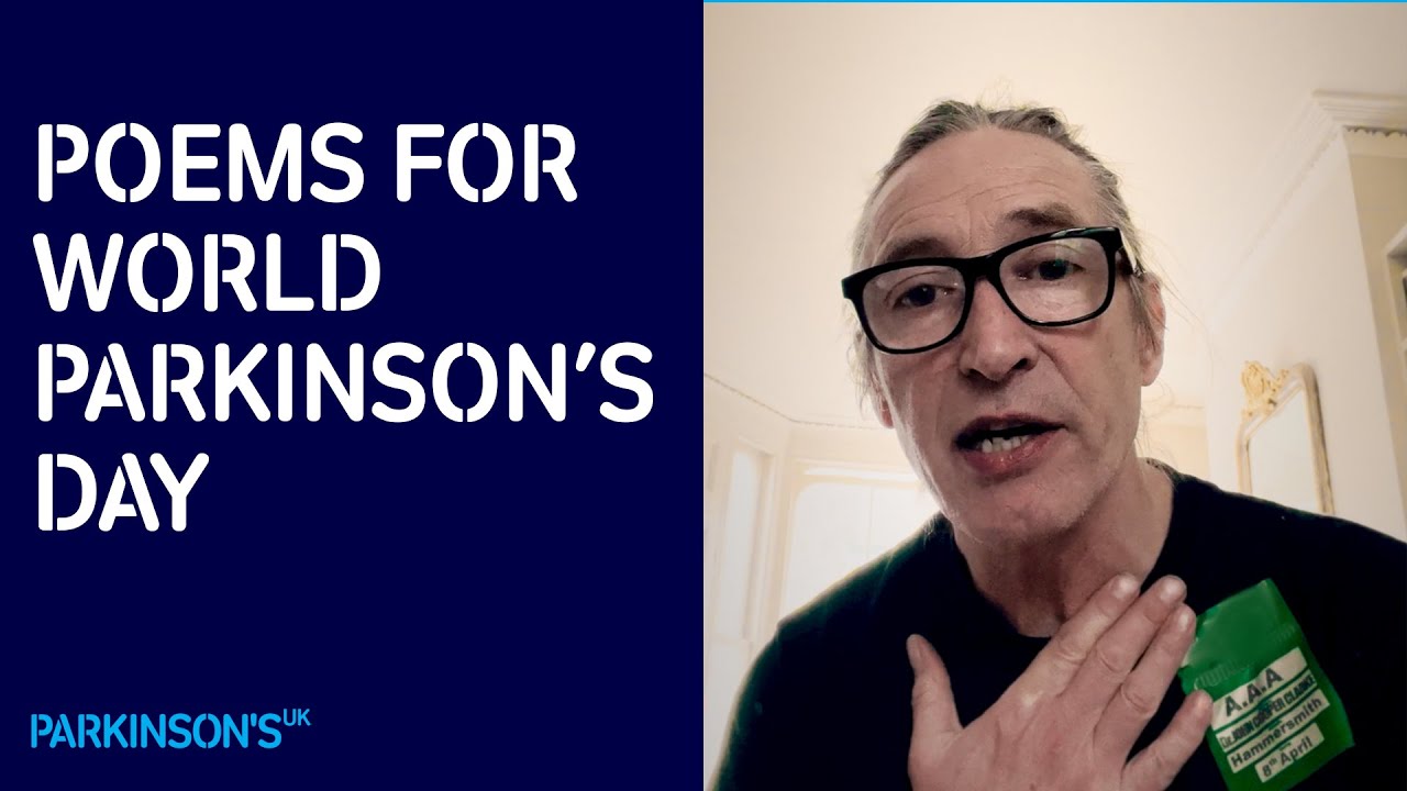 Mike Garry, reading the poem "The Patient" for World Parkinson's Day ...