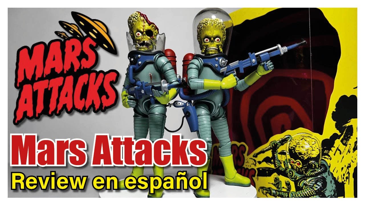 Super7 Martian Invasion Begins & Martian Smashing the enemy - Mars ...