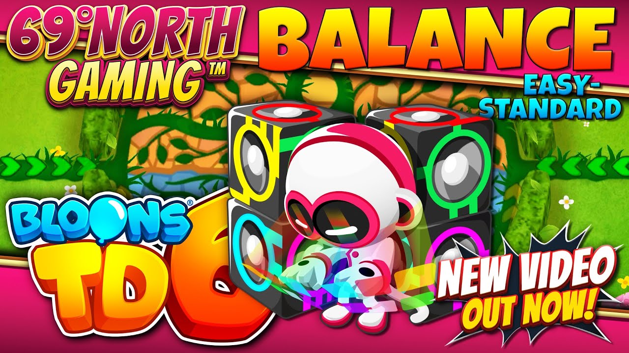 Bloons TD 6 | Balance - Easy Standard | Benjamin DJ | Walkthrough - YouTube