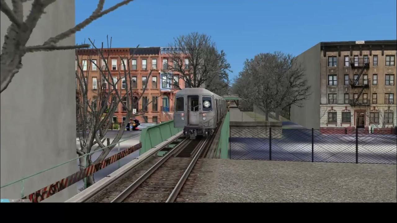 Openbve: R68 Franklin Shuttle- Franklin av to Prospect Park - YouTube