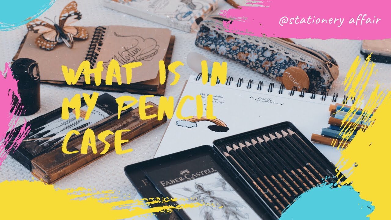 stationery essentials for school and university|what is inside pencil ...