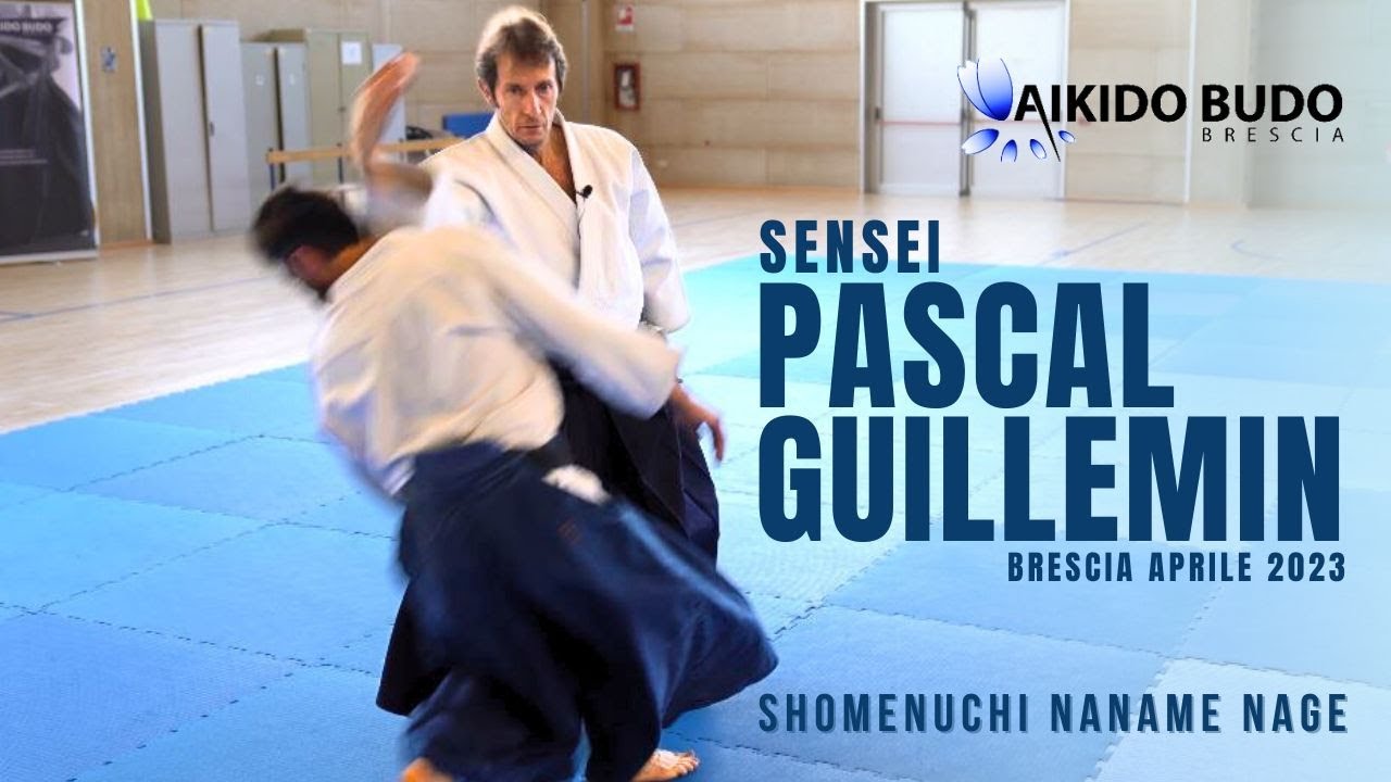Pascal Guillemin: seminar in Brescia '23-Shomenuchi Naname nage - YouTube