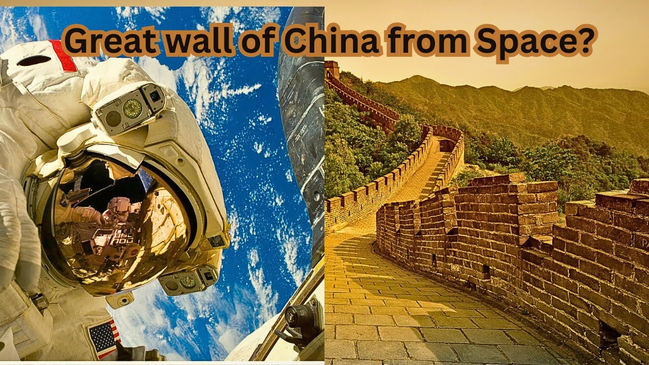 Can Astronauts See the Great wall of China from Space? - YouTube