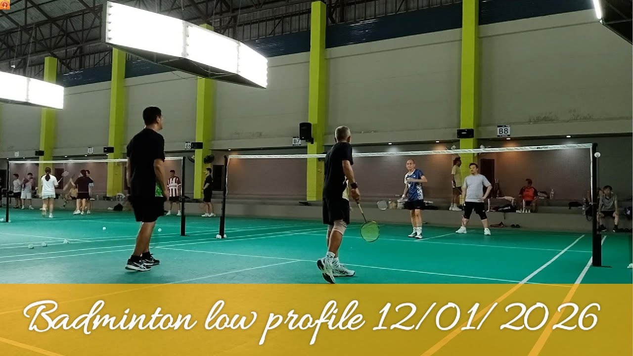 Badminton low profile 12/01/2026 - YouTube
