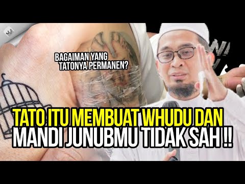 Simak !! Bertato Bisa Membuat Solat dan Mandi Junubmu Tidak SAH? - Ustadz. Adi Hidayat