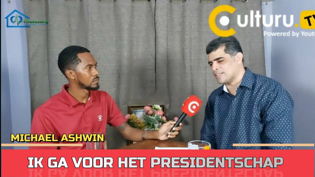 Ashwin Adhin gaat voor presidentskandidaat NDP en mening samenstelling ...