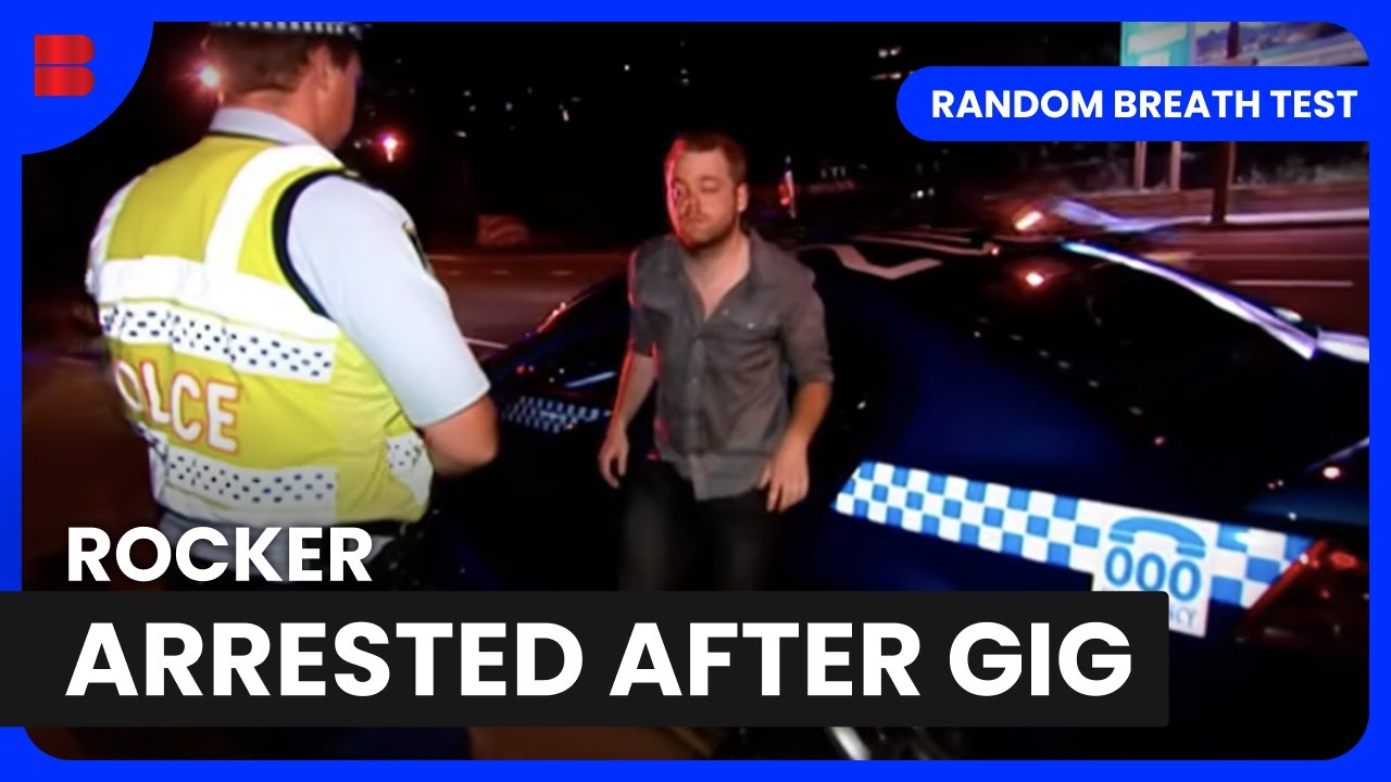 Rockabilly Frontman Arrested After Gig | Random Breath Test - YouTube