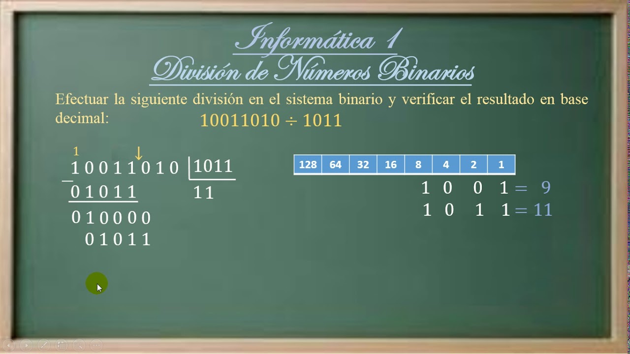 División de Binarios - Video 2 - YouTube