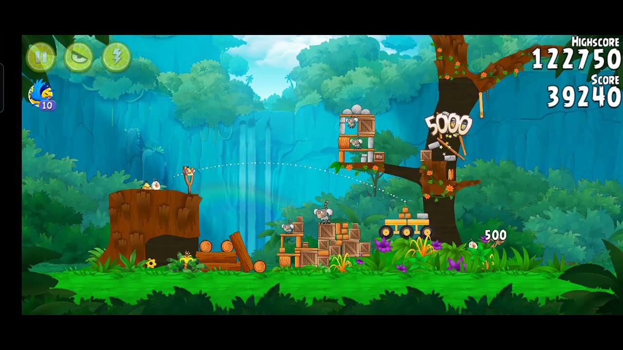 Angry Birds Rio Timber Tumble Gameplay - YouTube