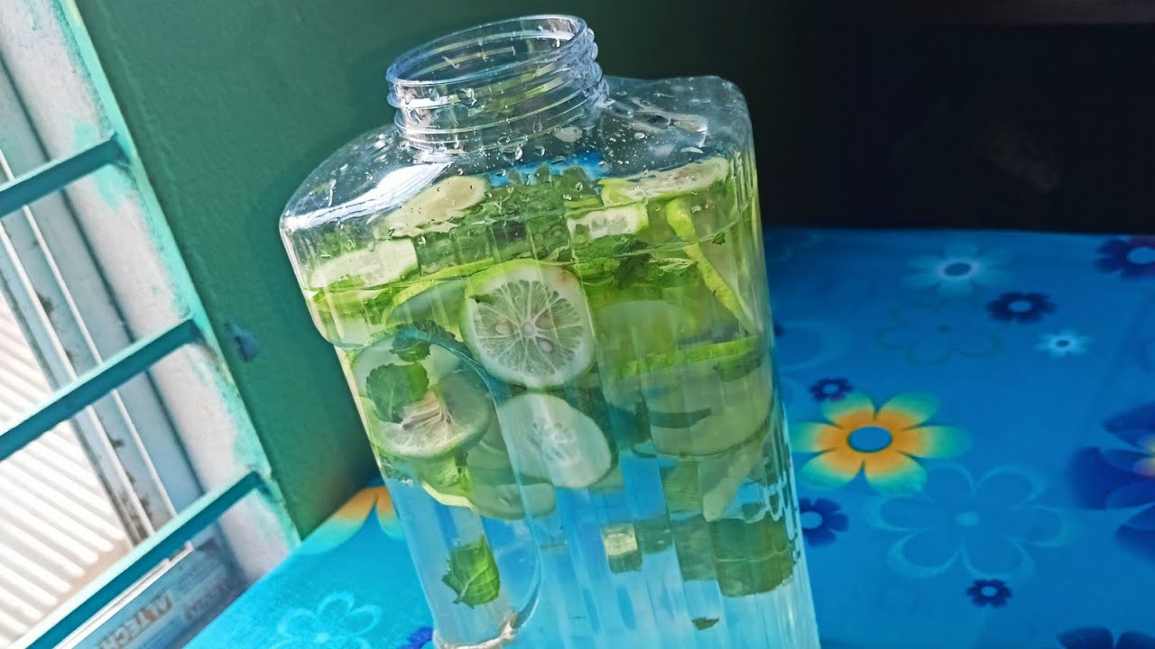 Refreshing detox water for summer 🌞 । detox water recipe । summer drink ...