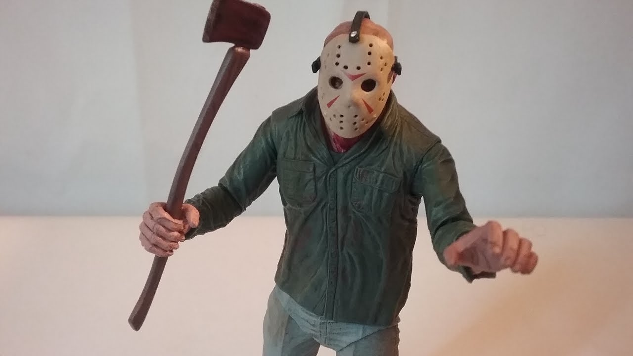 Neca friday the 13th part 3 ultimate jason figure review - YouTube