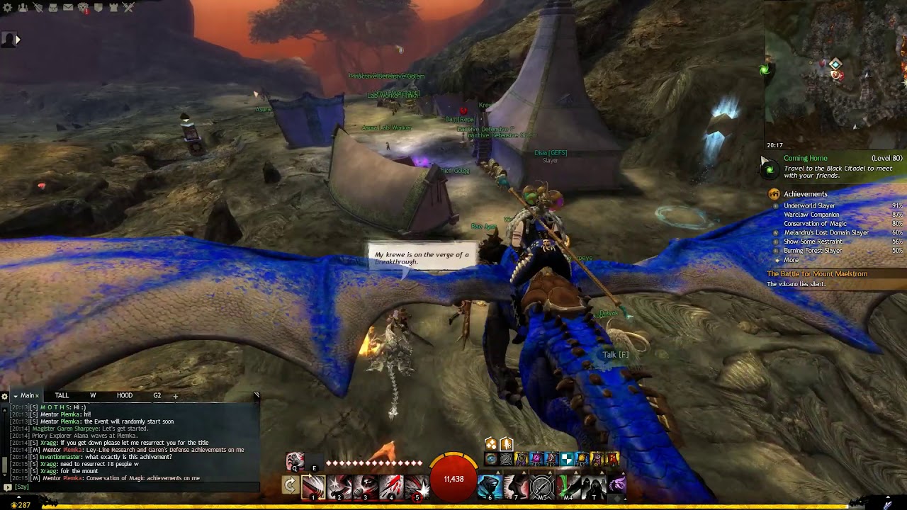 Guild Wars 2 (Conservation of Magic) - Garen's Defense (Mount Maelstrom ...