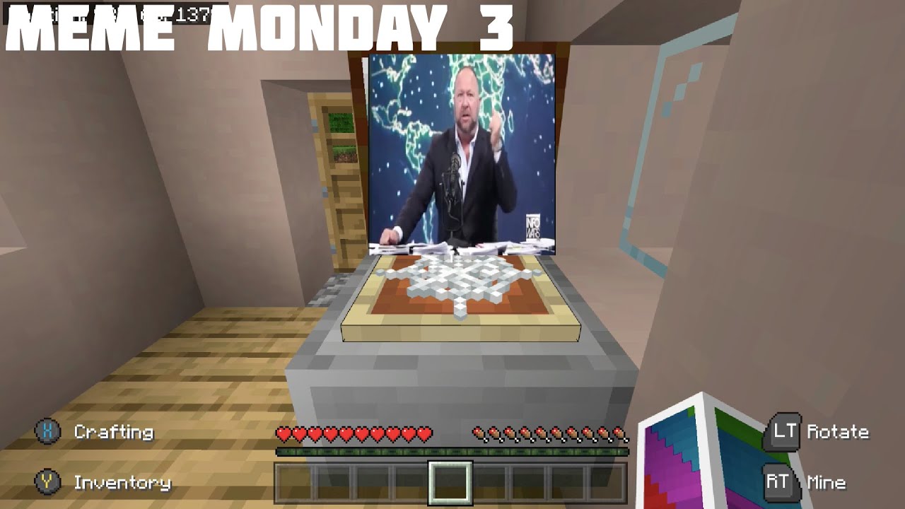 Alex Jones in Minecraft - YouTube
