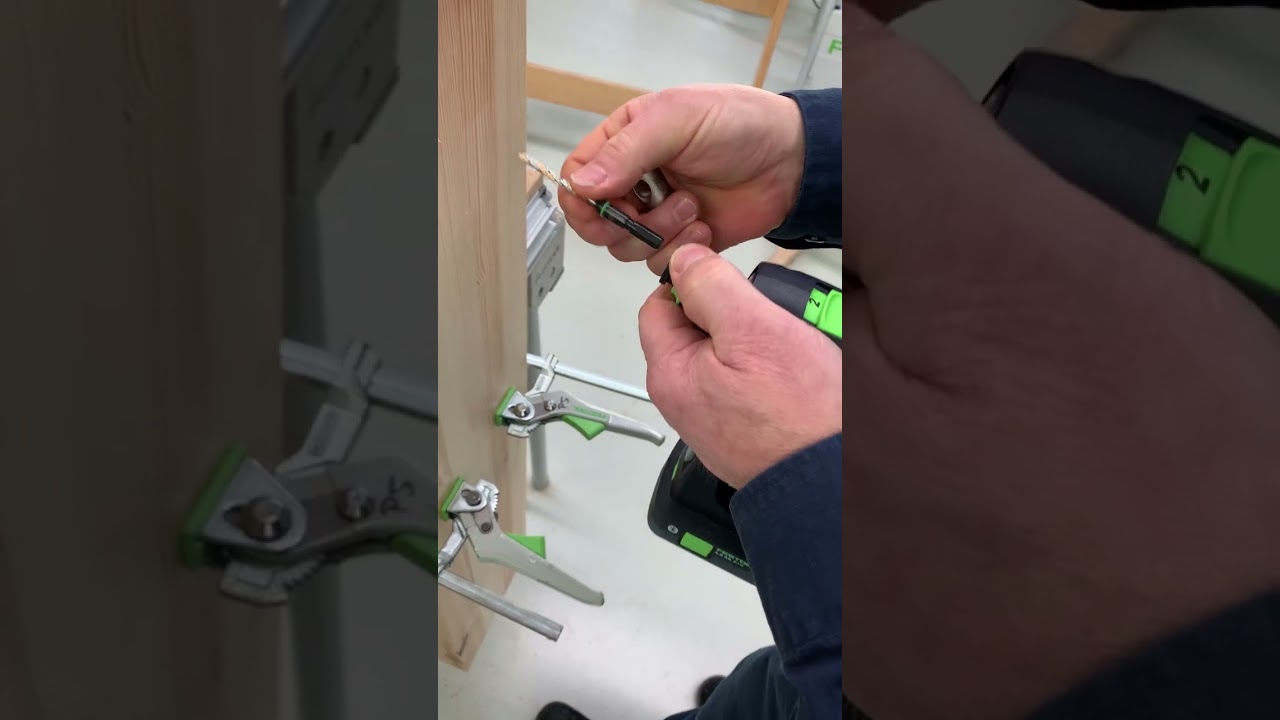 Festool hook driver for effortless screwing of hooks #shorts - YouTube