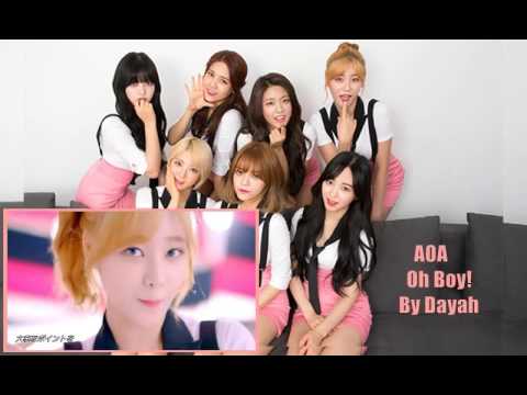 AOA Oh Boy Song Cover + Short Acapella with full MV - YouTube