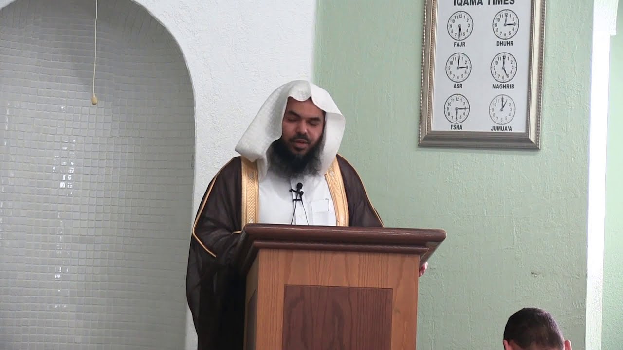 Powerful Jummah khutbah: LOVING EACH OTHER - Sheikh Uthman Ibn Farooq ...