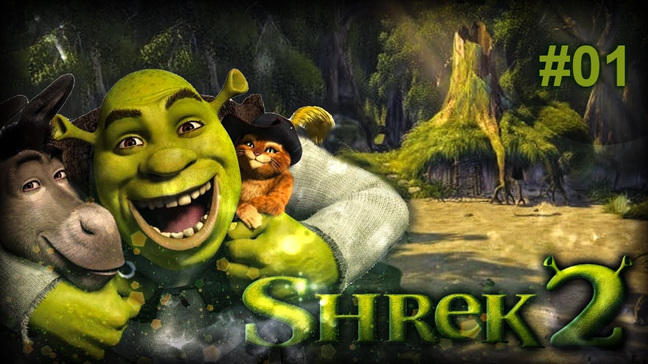 Let's Play: Shrek 2 - part 1 - Trening z Osłem i pierwsi zbóje - YouTube