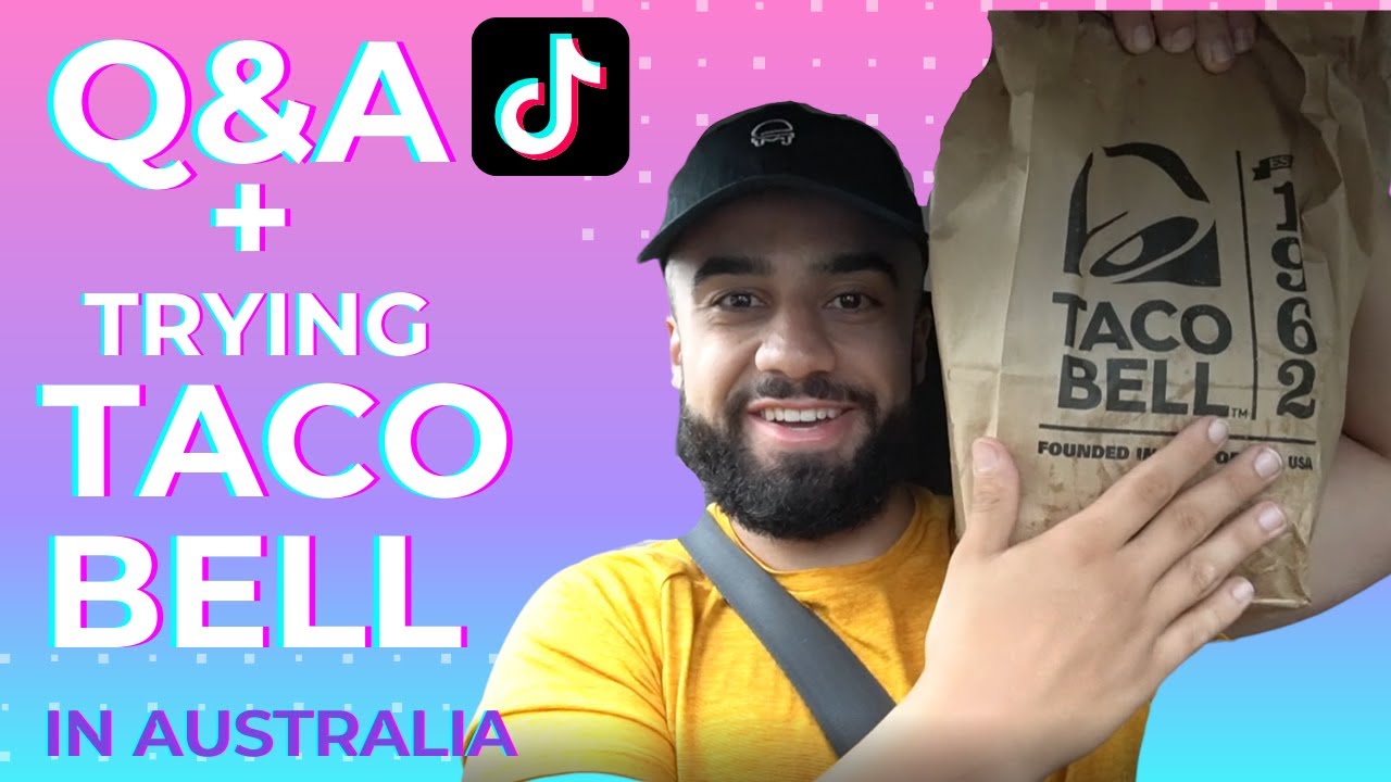 Trying AUSSIE TACO BELL & Talking Business - YouTube