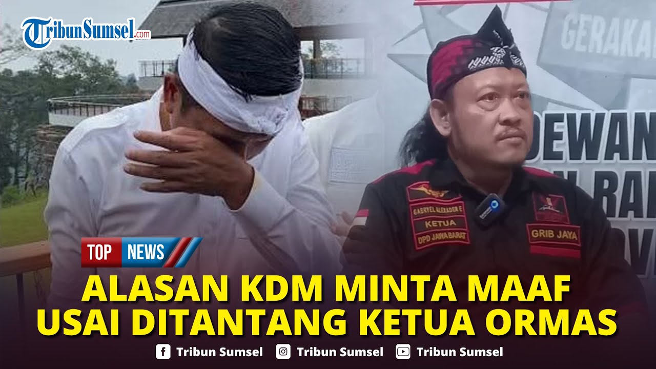 🔴Alasan Dedi Mulyadi Minta Maaf Seusai Ditantang Ketua Ormas Grip Jaya ...
