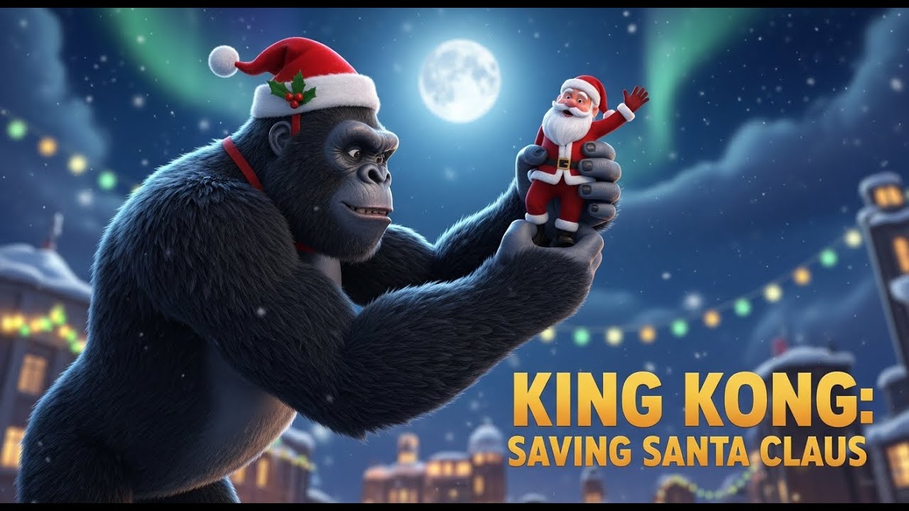 The Ultimate Holiday Hero? See King Kong: Saving Santa Claus! - YouTube