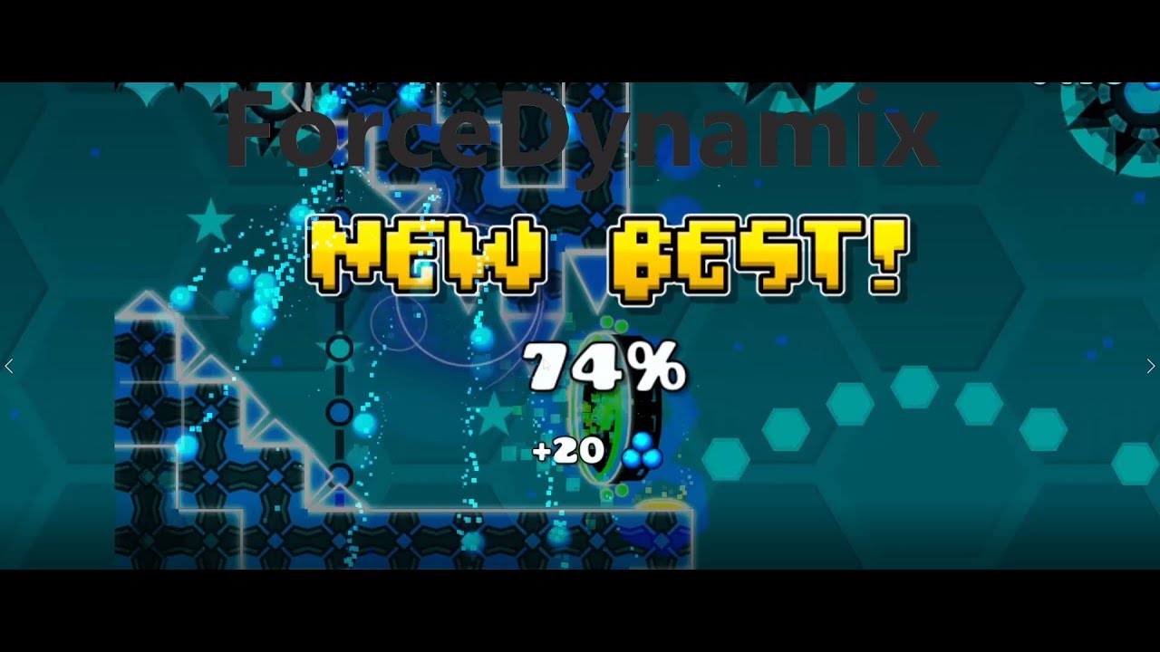 FORCEDYNAMIX 74% | MEDIUM DEMON | Geometry Dash #9 - YouTube