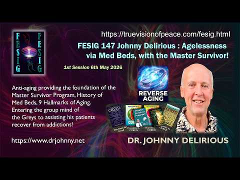FESIG147 Master Survivor Johnny Delirious on The 9 Hallmarks of Ageing.