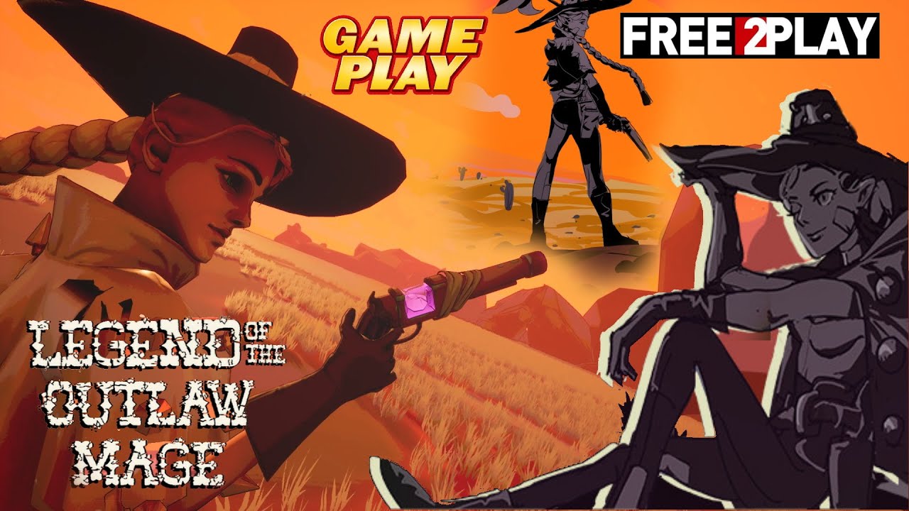 Legend of the Outlaw Mage ★ Gameplay ★ PC Steam [ Free to Play ] Cowboy ...