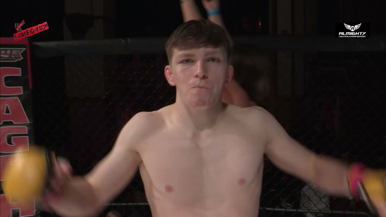 Almighty Fighting Championship 19 - Teddy Adlington-Stringer v Damon Donald - YouTube