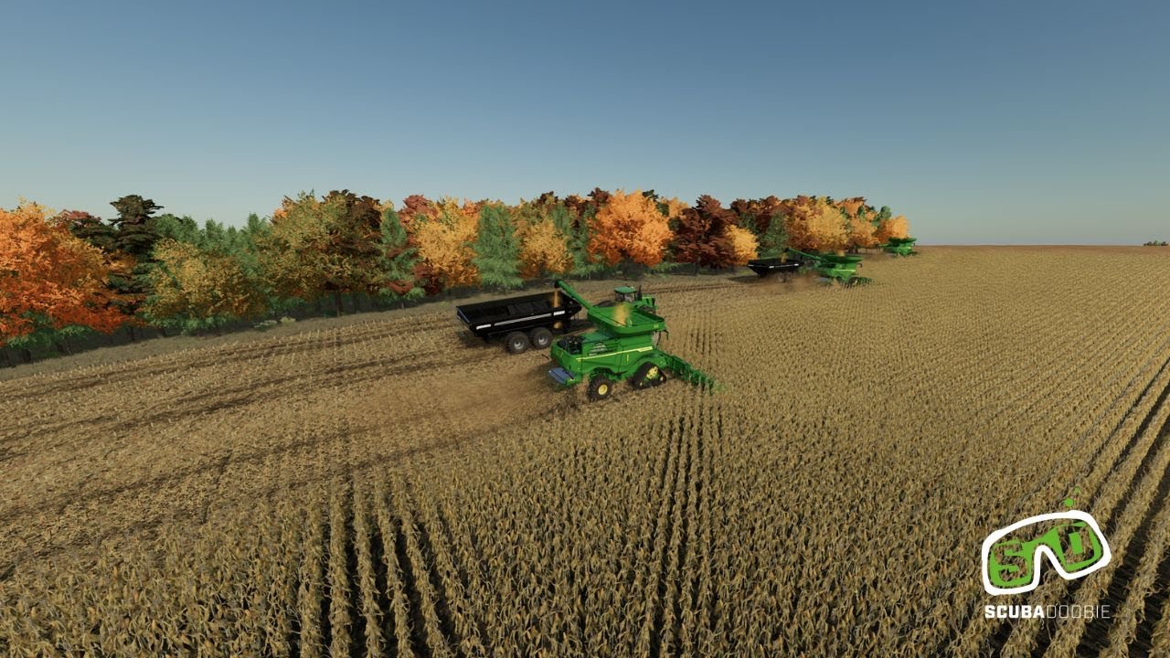 Record-Breaking Corn Harvest! 180,000 Bushels Done Right - YouTube